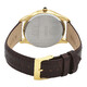 Seiko Open Box - Seiko Quartz White Dial Men's Leather Watch SRK050P1 ...