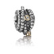 Pandora Sterling Silver with 14K Gold Entangled Beauty Bead with ...