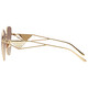 Prada Light Brown Gradient Light Gray Irregular Ladies Sunglasses PR 57YS ZVN3D0 57 ...