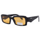 Prada Yellow Pilot Men's Sunglasses PR 27ZS 16K70A 54 8056597899208 ...
