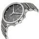 Rado Centrix Chronograph Dark Grey Dial Platinum-tone Ceramic Men's ...