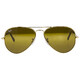 Ray-Ban Aviator Classic Brown Classic B-15 Unisex Sunglasses RB3025 001 ...