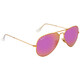 Ray-Ban Aviator Flash Lenses Polarized Cyclamen Unisex Sunglasses ...