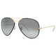 Ray-Ban Aviator Full Color Legend Gray Gradient Unisex Sunglasses ...
