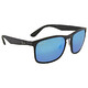 Ray-Ban Chromance Polarized Blue Mirror Square Unisex Sunglasses RB4264 ...