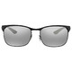 Ray-Ban Chromance Polarized Silver Mirror Rectangular Unisex Sunglasses ...