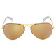 Ray-Ban Copper Mirror Aviator Unisex Sunglasses RB3449 001/2Y 59 ...