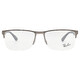 Ray-Ban Optics Demo Rectangular Unisex Eyeglasses RB6335 2855 54 ...