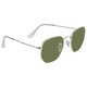 Ray-Ban Light Green Classic Hexagonal Sunglasses RB3548 91984E 51 ...