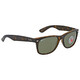 Ray-Ban New Wayfarer Classic Polarized Green Unisex Sunglasses RB2132 902/58 58 8053672562484 ...