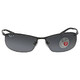 Ray-Ban Polarized Grey Rectangular Men's Sunglasses RB3183 002/81 63 ...