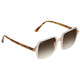 Ray-Ban Square II Light Brown Gradient Unisex Sunglasses RB1973 128151 ...