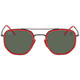 Ray-Ban Unisex Green Aviator Sunglasses RB3748M F03531 52 8056597148320 ...