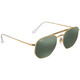 Ray-Ban Green Classic Hexagonal Unisex Sunglasses RB3609 914071 54 ...