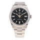 Rolex Oyster Perpetual Automatic Chronometer Black Dial Men's Watch ...