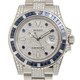 Rolex Submariner Diamond Silver-tone Dial Men's Watch 116659SABR ...
