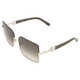 Ferragamo Salvatore Ferragamo Brown Gradient Square Ladies Sunglasses ...
