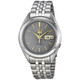 Seiko 5 Automatic Grey Dial Stainless Steel Men's Watch SNKL19 ...