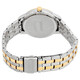 Seiko Classic Quartz White Dial Two-tone Ladies Watch SUR410 ...