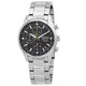 Seiko Dress Chronograph Quartz Black Dial Men's Watch SSB419P1 ...