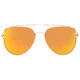 Sixty One Nudge Mirror Coating Pilot Unisex Sunglasses S106GD ...