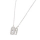 Swarovski Millenia Square Zirconia Necklace, White 5599177 191453142888 ...