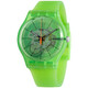 Swatch Kiwi Vibes Quartz Green Transparent Dial Men's Watch SUOG118 ...