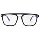 Tom Ford Blue Light Block Navigator Men's Eyeglasses FT5942-B 001 54 ...