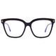 Tom Ford Blue Light Block Square Ladies Eyeglasses FT5892-B 001 56 ...