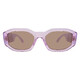 Versace Light Brown Geometric Ladies Sunglasses VE4361 552663 53 ...