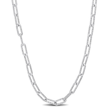 Pandora Ladies Sterling Silver ME Double Link Chain Necklace 392303C00 ...