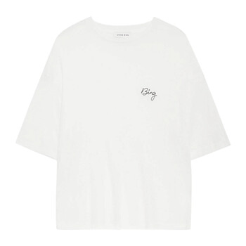 Anine Bing Louis Logo-Embroidered T-Shirt, Size X-Small A-08-2833-150 ...