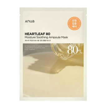 Anua Unisex Heartleaf 77% Soothing Sheet Mask 0.84 oz 8809640730290 ...