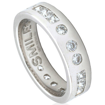 Apm Monaco Ladies Smile Morse Code Ring, Size 52 A21436OX - Jewelry ...