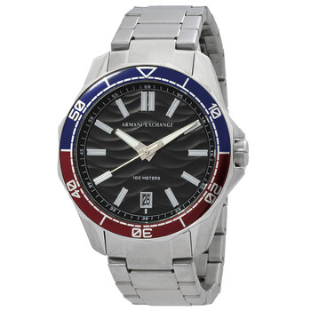 Armani Exchange Classic Quartz Black Dial Men's Watch AX1858 ...