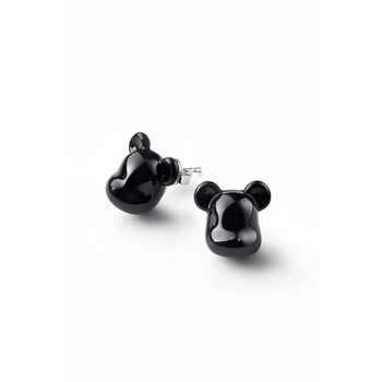 Baccarat Bear-Pins Ag Cl Noir 2814111 - Jewelry, Bearbrick - Jomashop
