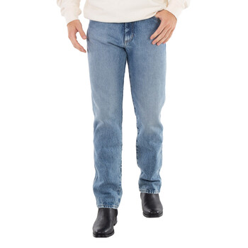 Bally Men's Light Blue Straight Cut Jeans, Waist Size 30" MTR00A-U527 ...