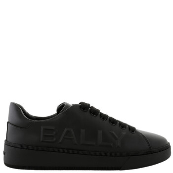 Bally Skate Logo-Embossed Leather Sneakers, Brand Size 43 ( US Size 10 ...