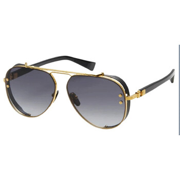 Balmain Captaine Grey Gradient Pilot Unisex Sunglasses BPS-125A-62 ...