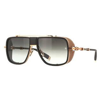 Balmain O.R. Grey Gradient Flash Navigator Unisex Sunglasses BPS-104F-59 7640310888535 - Balmain ...