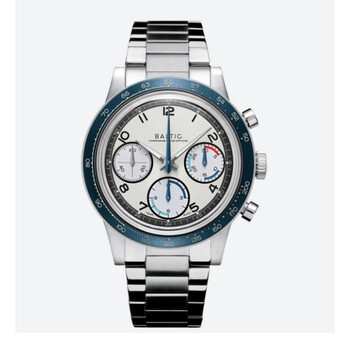 Baltic Tricompax Chronograph Hand Wind White Dial Men's Watch TRIPANDA ...