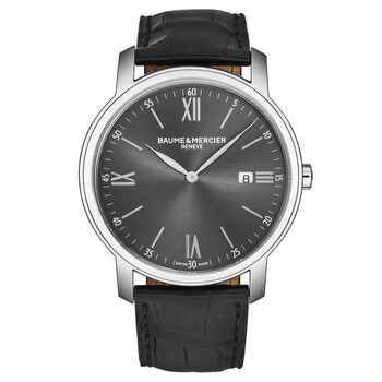 Baume Et Mercier Classima Slate Gray Dial 42mm Men's Watch 10416 ...