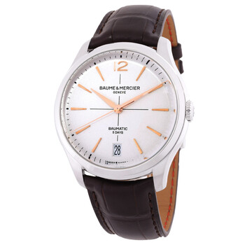 Baume Et Mercier Baume and Mercier Clifton Automatic Silver Dial Men's ...