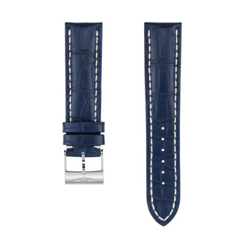 Breitling Blue Alligator Leather Strap 24mm 746P - Watches - Jomashop