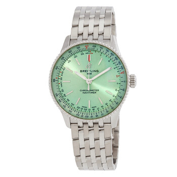 Breitling Navitimer Automatic Chronometer Green Dial Unisex Watch ...