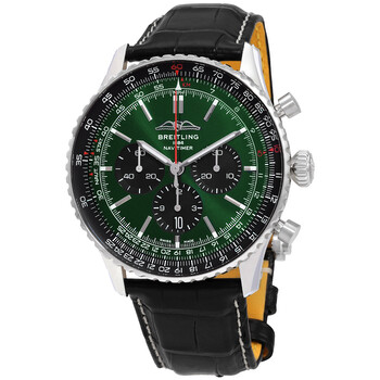 Breitling Navitimer Chronograph Green Limited Edition Automatic ...