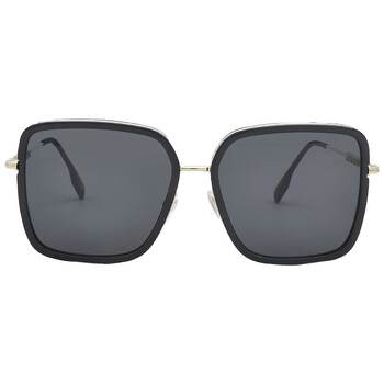 Versace Dark Grey Square Ladies Sunglasses VE2261 100287 56 ...