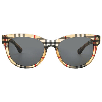 Burberry Dark Grey Cat Eye Ladies Sunglasses BE4407F 408787 54 8056597943642 - Sunglasses ...