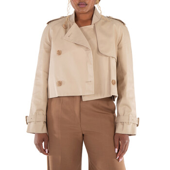 cropped burberry jacket