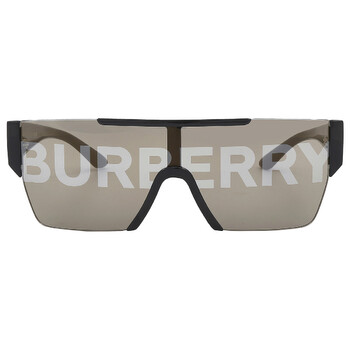 Burberry Grey / Burberry Silver / Gold Shield Men's Sunglasses BE4291 3007H 138 8056597004473 ...